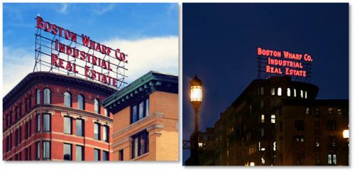 The Boston Wharf Company Sign - The Next Phase Blog